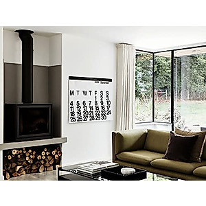 Stendig 2022 Wall, Office & Home Calendar, Authentic Original Design of Massimo Vignelli