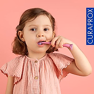 Curaprox Kids CK 4260 Baby Toothbrush (3 Pack); extra soft bristles for children