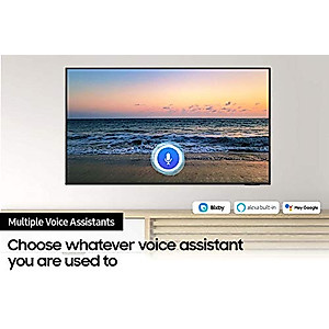 SAMSUNG 50-Inch Class Crystal 4K UHD AU8000 Series HDR, 3 HDMI Ports, Motion Xcelerator, Tap View, PC on TV, Q Symphony, Smart TV with Alexa Built-In (UN50AU8000FXZA, 2021 Model)