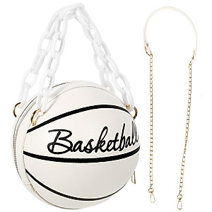 GALPADA Basketball Purse Cute Purses for Girls Crossbody Bag Basketball Handbag