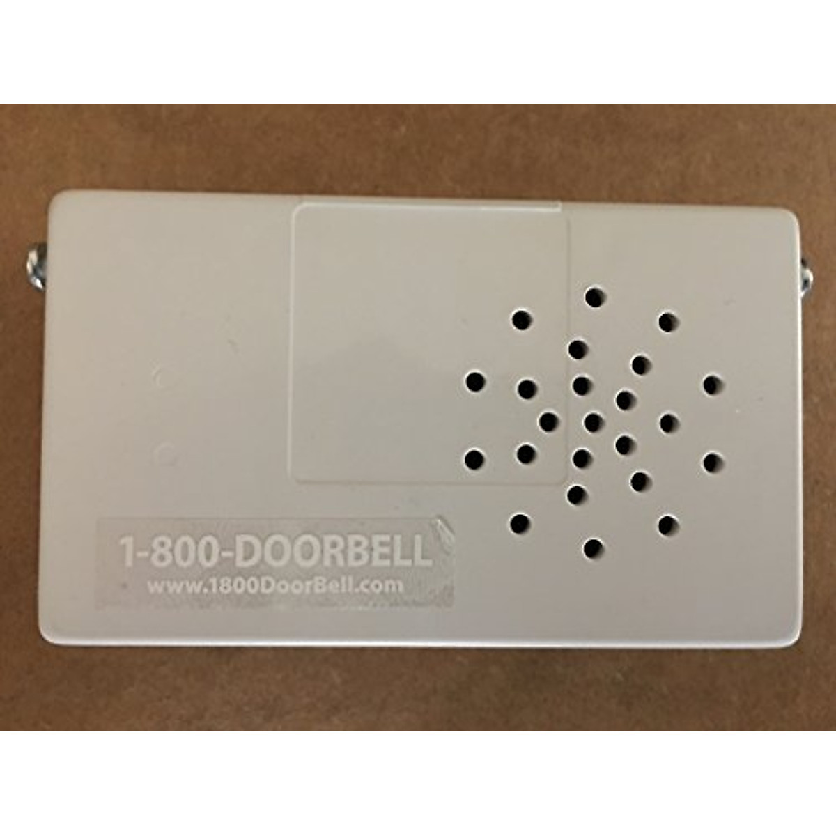 Compact Door Alarm with 16ft X 12ft Detection Area, 70dB Volume - 9V Battery Operated Alarm for Smaller Stores