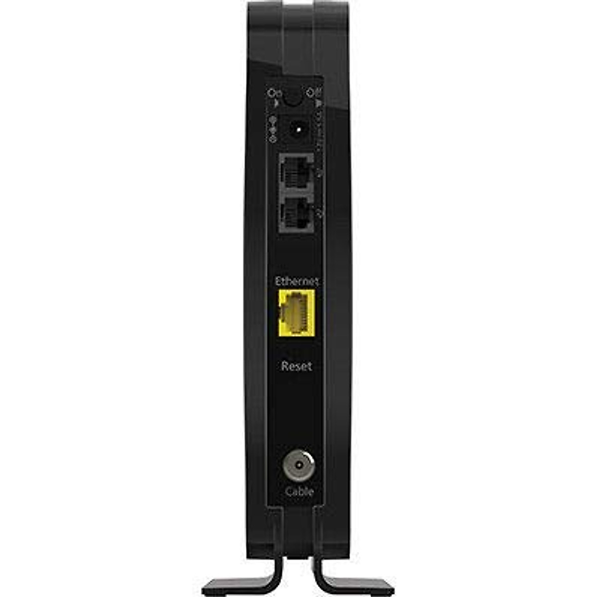 NETGEAR Cable Modem with Voice CM500V - For Xfinity by Comcast Internet & Voice | Supports Cable Plans Up to 300 Mbps | 2 Phone lines | DOCSIS 3.0, Black, 16x4 w/ Voice (CM500V-100NAS)