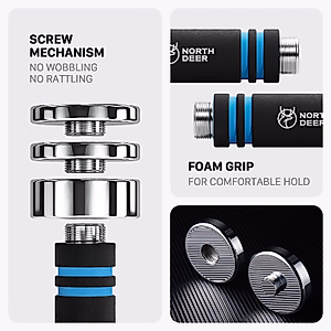 Hand Weight Set of 2 for Women 5lb Pair (3lb/4lb/5lb) Adjustable Dumbbells with Foam Handles Chrome Home Exercise Gym Workout (Standard-Finish 5lb×2)