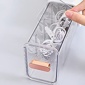 Zerodis Wall Underwear Organizer, Dustproof Wall Mount Drawer Storage Box Detachable Socks Divider for Clothes Lingerie Underwear Ties (White)