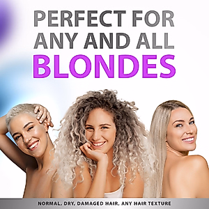 SUNATORIA NEW Keratin Purple Hair Mask- Blonde Hair Purple Toner - Repair & Nourishment Treatment for Bleached, Brassy Hair - No Yellow Tones - Deep Conditioner for Color Treated Locks