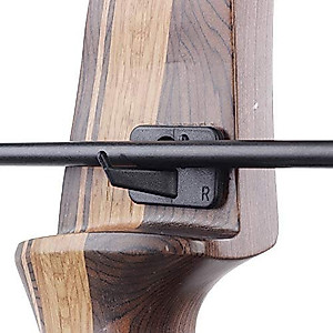 10pcs Black Plastic Arrow Rest Archery RH Recurve Bow Arrow Rest Hunting Shooting Targeting Accessory Right Hand