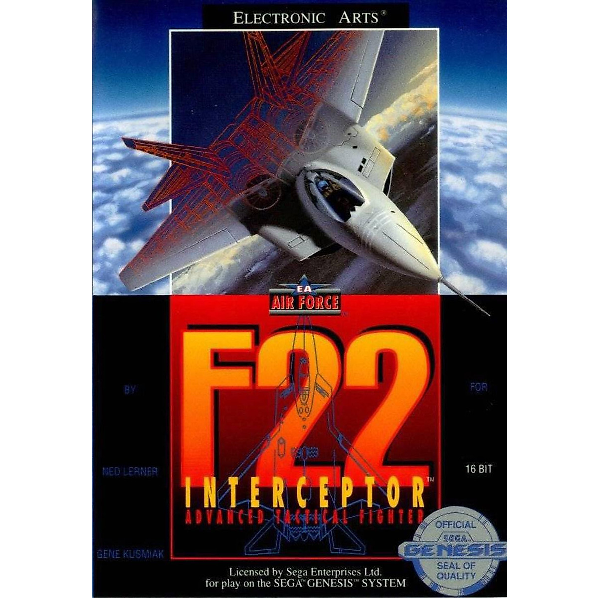 F-22 Interceptor - Sega Genesis