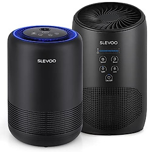 Slevoo Air Purifiers for Home with Aromatherapy, H13 True HEPA Air Purifier, Quiet Air Cleaner for Dust, Smoke, Pets Dander, Pollen, Odors - Ozone Free