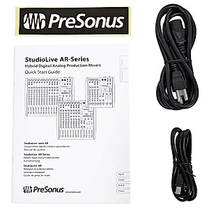 PreSonus StudioLive AR8 USB 8-Channel hybrid Performance and Recording Mixer