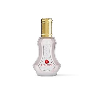 Al Rehab Red Rose Eau de Parfum Spray for Women, 1.2 Ounce / 35ml
