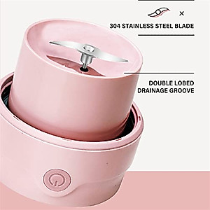 TANACC Portable Juice Blender Portable Mixer USB Electric Fruit Juicer Handheld Smoothie Maker Rechargeable Mini Food Processor Blender Bowl Juice Cup