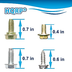 HQRP Door Closer Kit compatible with Whirlpool 4318165 WPW10329686 WP2182179 AP3103517 PS358690 2182178 Refrigerator Replacement