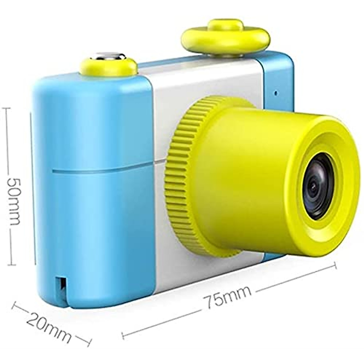 GIENEX Kids Camera Digital Cam for Girls Rechargeable Child Video Recorder with 16GB SD Card 12MP HD 1080P 2 Inch Screen for 3-12 Year Old Boys Toddler