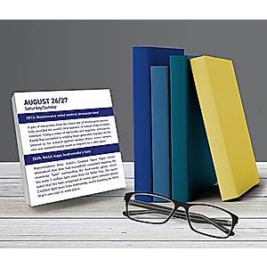 2023 This Day in Science Boxed Calendar: 365 Groundbreaking Discoveries, Inspiring People, and Incredible Facts (Daily Calendar, Office Desk Gift for Him or Her)