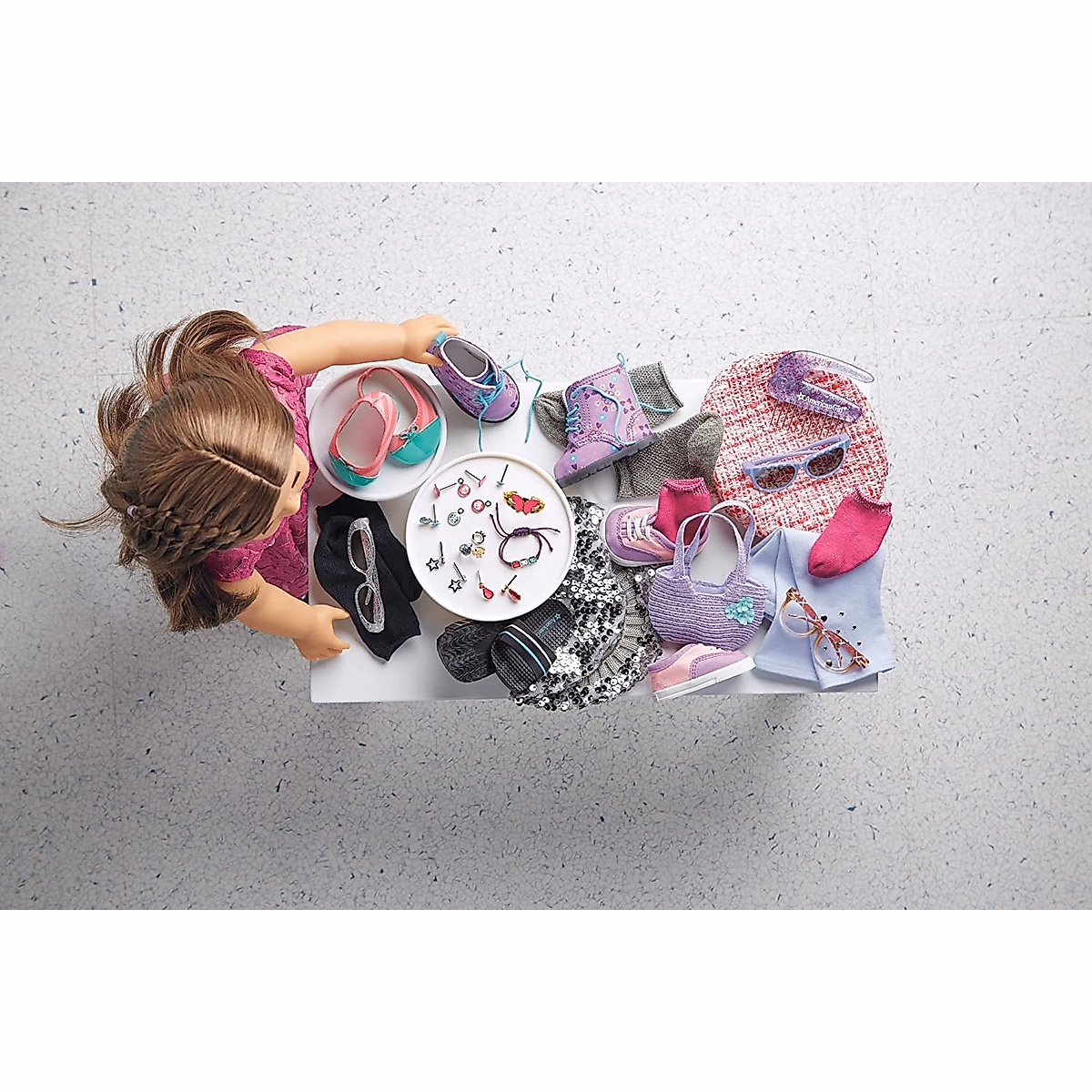 American Girl Sparkly Hair Pick