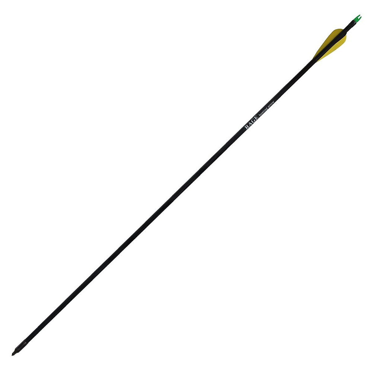 e5e10 12Pcs Fiberglass Arrows 31" Target Practice Arrows with Black and Yellow Fletches Unchangeable Sealed Tips for Recurve and Compound Bow Hunting Gift