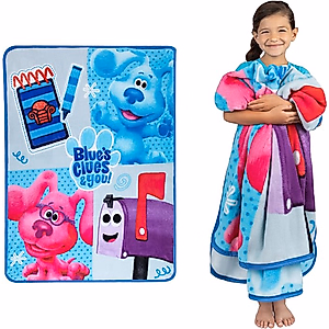 Blues Clues (46 x 60) Bedding Super Soft Plush Micro Raschel Throw Blanket for Kids