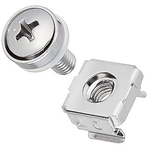WW-M5NN-10 containing 10 Sets of wide work M5 cage nut and Screw Set