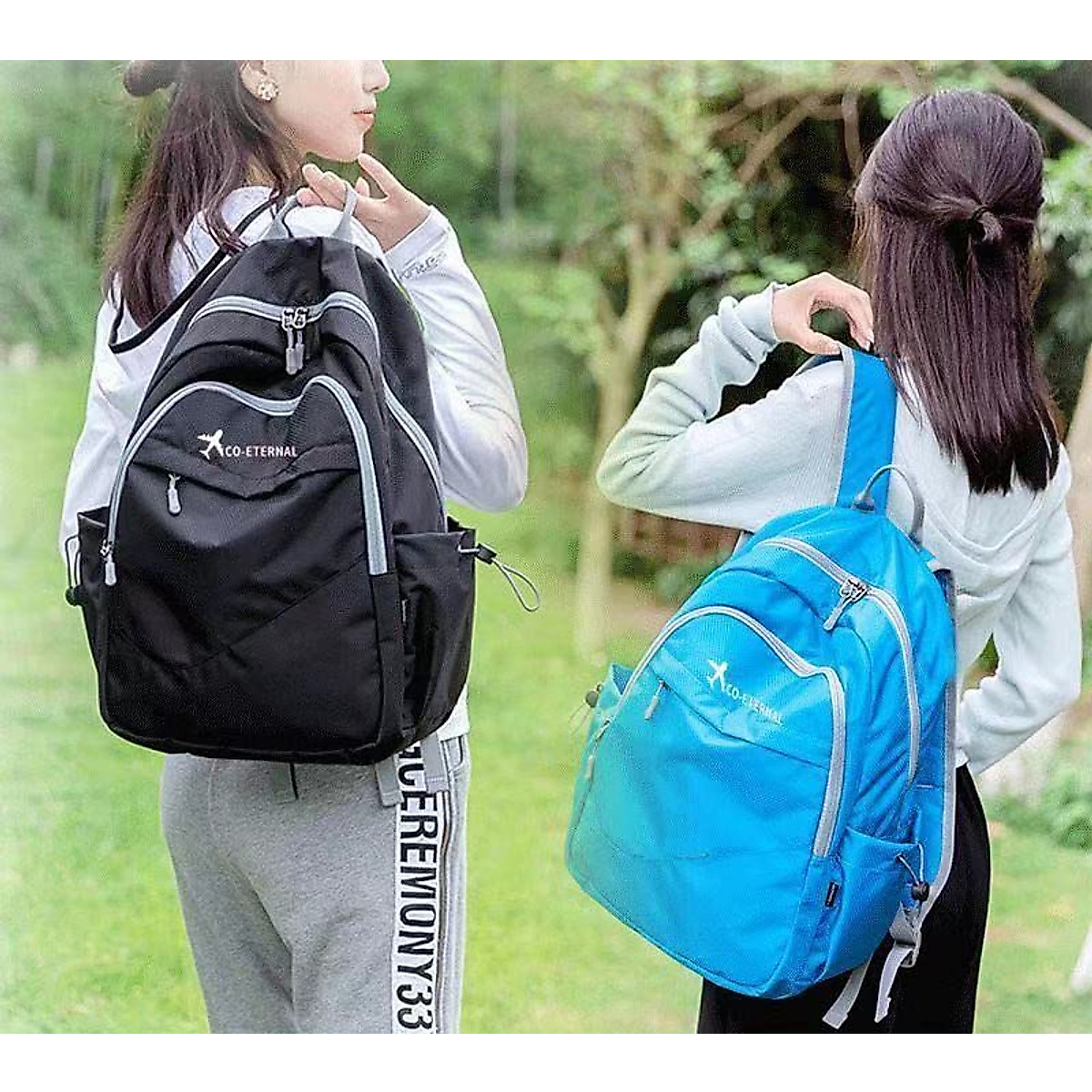 Geboldil Men's and women's lightweight foldable hiking travel backpack waterproof camping backpack