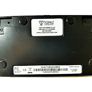 TOPAZ SignatureGem T-LBK462-HSB-R 1X5 Backlit LCD Signature Capture Pad USB Connection (Renewed)