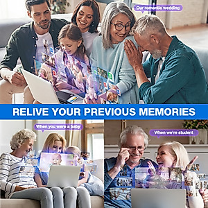 Chuanganzhuo Floppy Disk Reader, 3.5 inch External USB Type C Floppy Disk Drive for PC, Laptop and Desktop Compatible with Windows 11/10/8/7/2000/XP, Black, Frosted Texture