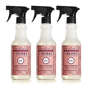 Mrs. Meyer's All-Purpose Cleaner Spray, Limited Edition Rose, 16 fl. oz - Pack of 3