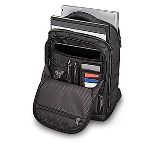 Samsonite Modern Utility Double Shot Laptop Backpack, Charcoal Heather, One Size