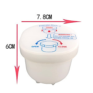 Dental Automatic Impression Material Gypsum Plaster Cups for Alginate Mixer Algimax II GX300(4)