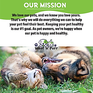 Woof 'n' Purr Constipation Relief for Cats - Cat Constipation Relief - Cat Laxative - Cat Laxative Constipation Relief - Constipation Relief for Cat - Cat Stool Softener - 1 fl oz - (1)