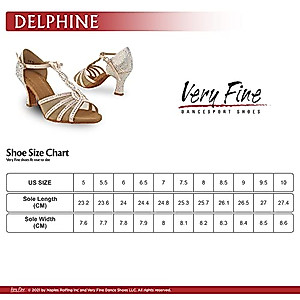 Very Fine Womens Dance Shoe Delphine Ballroom Latin Salsa Tango Cha Cha Waltz Flesh Satin 2.5" Heel 8.5 M