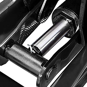 Torin AT84007NB Hydraulic Low Profile Service/Floor Jack with Dual Piston Quick Lift Pump, 4 Ton (8,000 lb) Capacity, Black