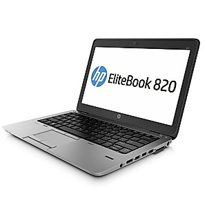 HP EliteBook 820 G1 12.5in Laptop, Intel Core i7-4600U 2.1GHz, 8GB Ram, 256GB Solid State Drive, Windows 10 Pro 64bit (Renewed)