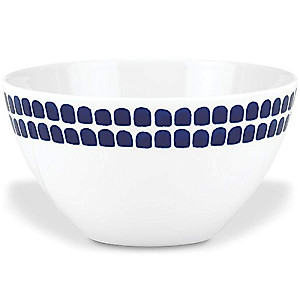 Kate Spade New York Charlotte Street North Cream-Soup-Bowls, 0.81 LB, Blue