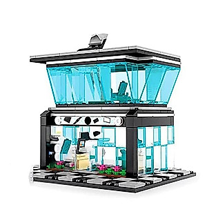 General Jim's Modular City Retail Cell Phone Building Blocks Store | Urban Electronics Emporium Building Set