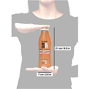 RECAMIER 34028 Professional Salon In Residue and Salt Free Antidandruff Brightening Argan Oil Shampoo