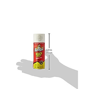 Bengal Roach Spray, Odorless Stain-Free Dry Spray, 9 Oz. Aerosol Can