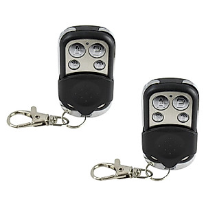 Wireless RF Remote Controller Copy 4 Buttons With Keychain for Electric Gate Garage Door Key Switch Controller