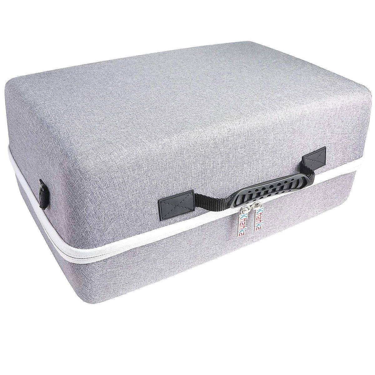 khanka Storage Case Replacement for Sony PlayStation 5 Console Standard Edition/Digital Edition (White)