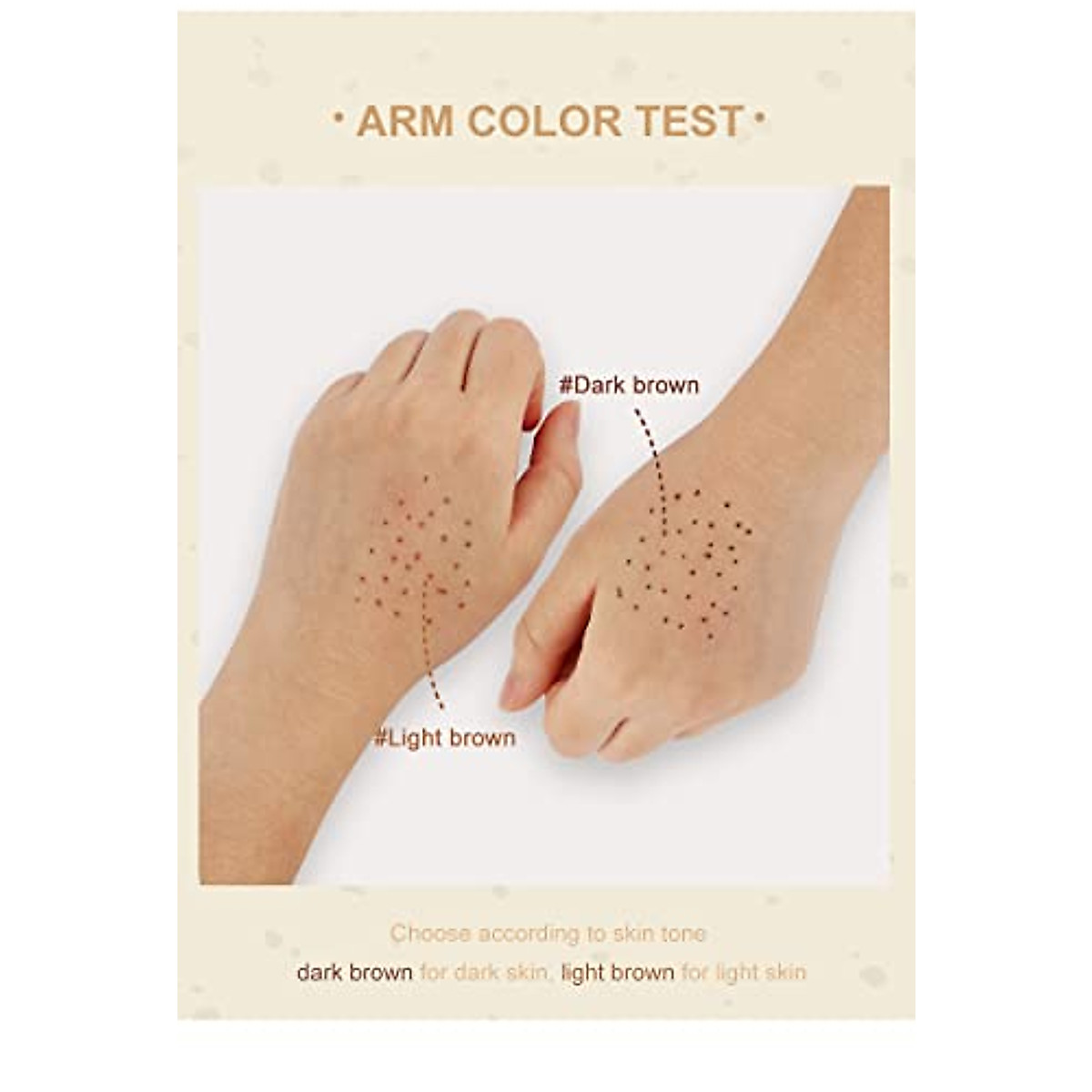 AKARY Freckle Pen, Lifelike Freckle Makeup Pen Freckle Color Concealer Pen, Waterproof Longlasting Soft Dot Spot Professional Faux Freckles for Natural Effortless Sun Kissed Makeup (1Pc, Dark Brown)