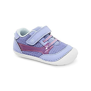 Stride Rite baby girls Sm Kylin Casual Shoe, Periwinkle, 3.5 Infant US