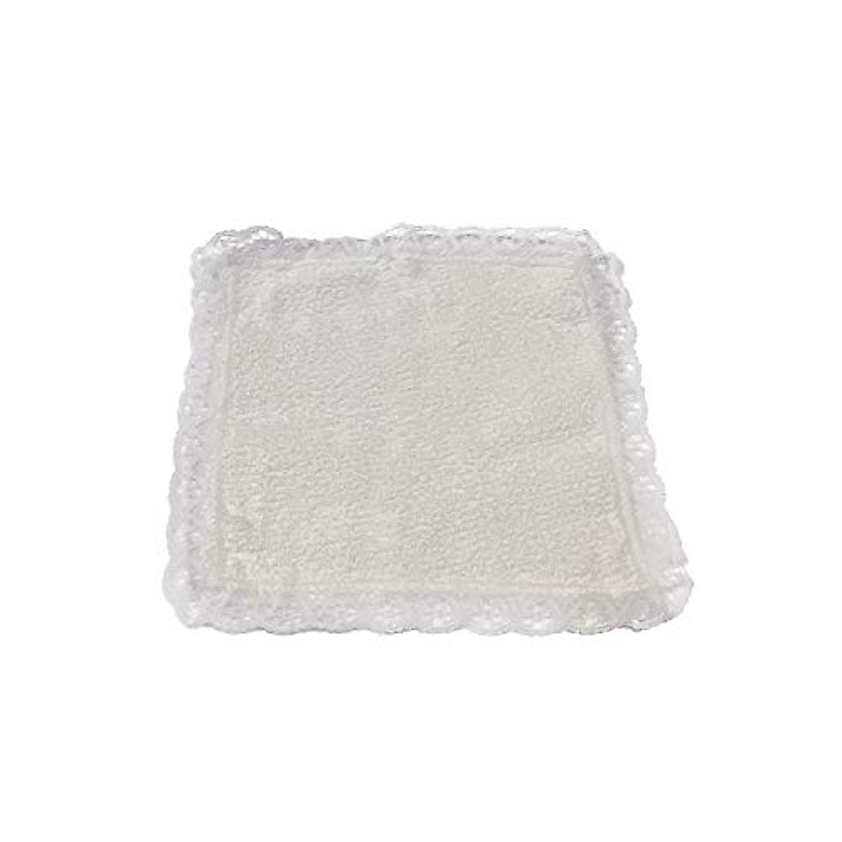 SWEA Pea & Lilli White Pearl Cross Baptism Candle Set Kit for Christenings with Shell and Favors