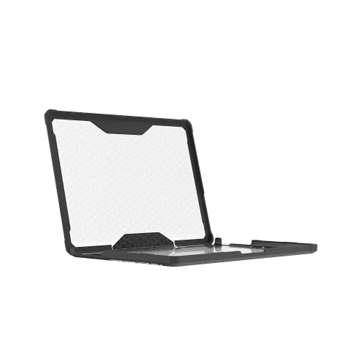 UAG Designed for MacBook Pro 14" Case 2021-2023 A2918 A2992 M3/M3 Pro/M3 Max, M2 Pro/Max, M1 Pro/Max Rugged Touch ID Military Drop Tested Plyo Laptop Cover by URBAN ARMOR GEAR, Translucent Clear Ice