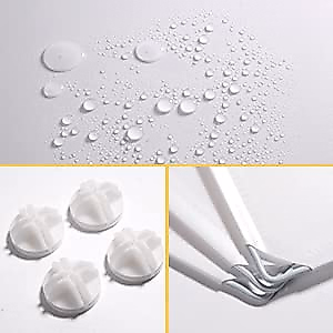 ASDET U&I Shoe Rack Organizer, 12 Tier Shoe Storage Cabinet 72 Pair Plastic Shoe Organizer 36 Grids Shoe Shelves for Closet Hallway Bedroom Entryway, White