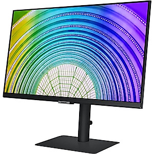 SAMSUNG 32" ViewFinity S60UA QHD 2K VA HDR10 AMD FreeSync Plat Monitor - 2560 x 1440 Resolution @ 75 Hz, 3000:1, HDMI + DisplayPort + USB Type-C with Height/Pivot/Tilt Adjustable Stand, WEPGPY