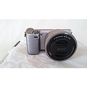 Sony mirrorless interchangeable lens camera ?? NEX-5R double zoom lens kit Silver NEX-5RY / S - International Version (No Warranty)