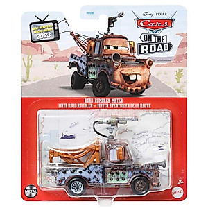 Disney Cars Toys Mattel 1:55 Scale Diecast Cars On The Road Series Road Rumbler Mater