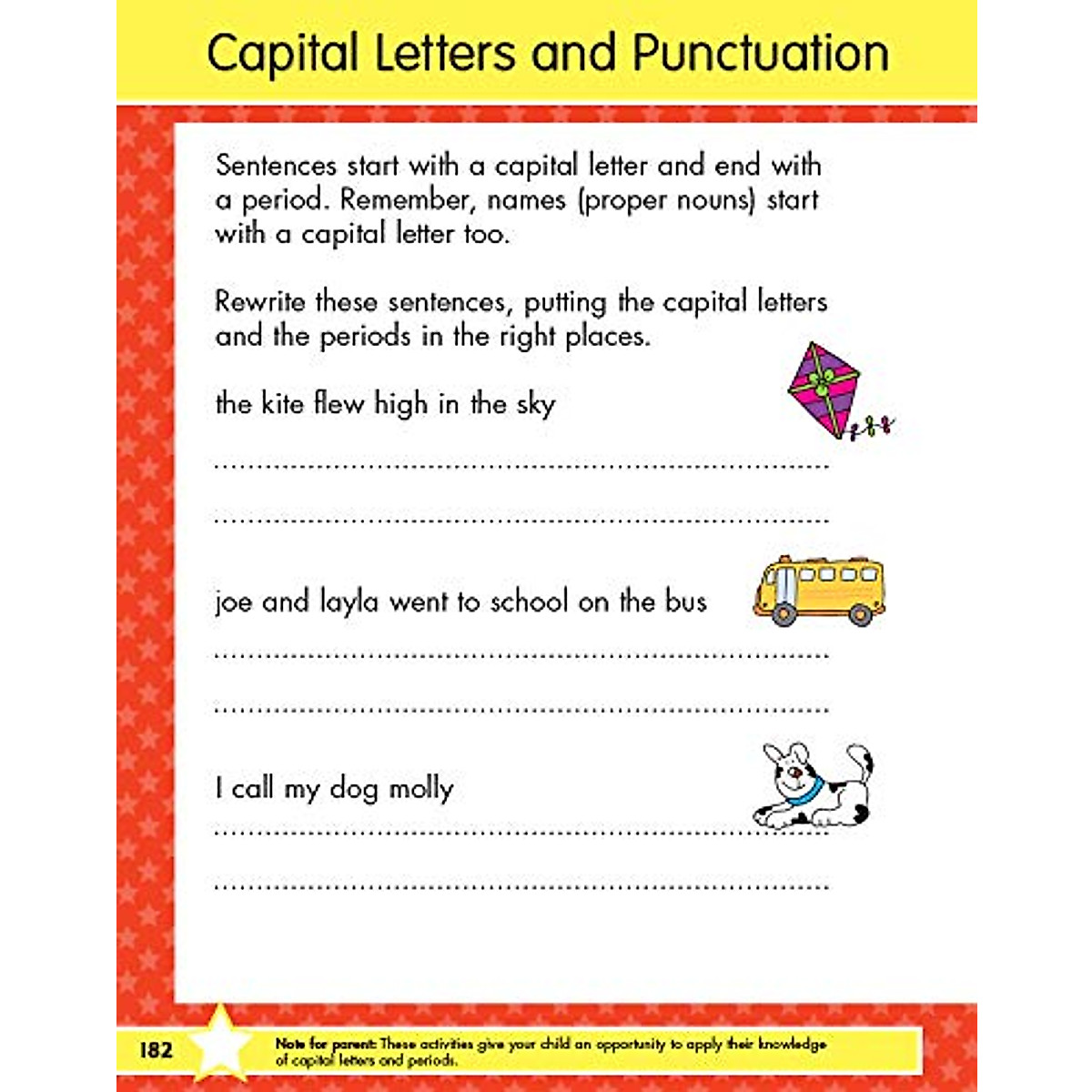 First Grade Big Workbook Ages 6 - 7: 220+ Activities, Phonics, Spelling, Reading, Language Arts, Math, Space, Measurement and Time (Gold Stars Series)