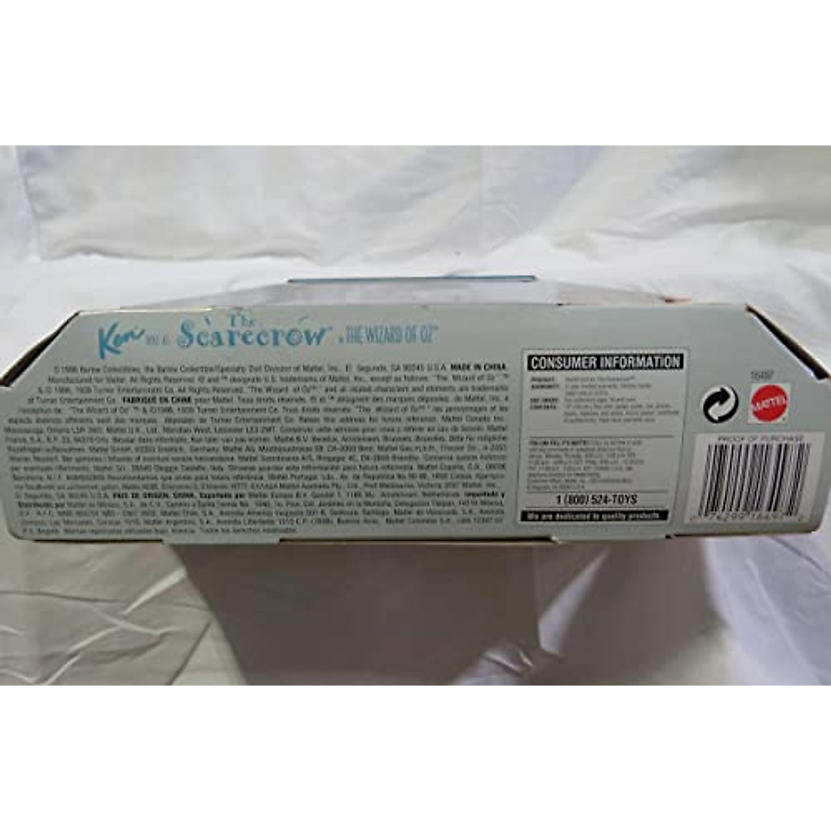 Barbie Collectibles ~ The Wizard of Oz ~ Ken Doll as The Scarecrow ~ Hollywood Legends Collection Collector Edition