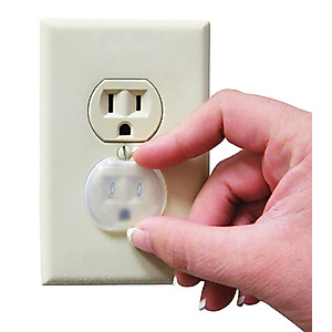 Outlet Plug Trnsluc 24pk