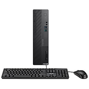 ASUS ExpertCenter D500SD Small Form Factor Desktop PC, Intel Core i5-12400, 8GB DDR4 RAM, 512GB PCIe SSD, TPM, Windows 11 Pro, Black, D500SD-XH503